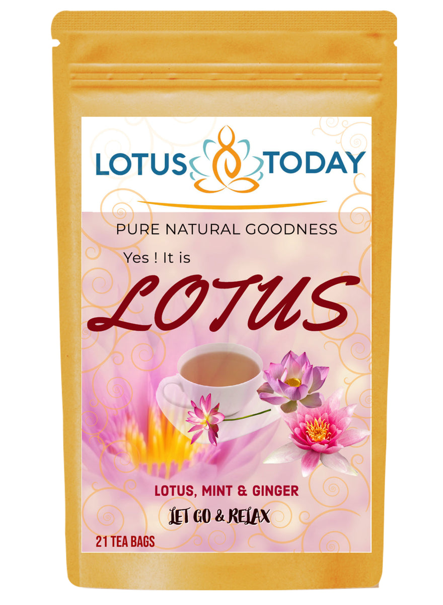 தாமரை இதழ் ஆரோக்கிய தேநீர் - Lotus Tea 21 Tea Bags – lotus today